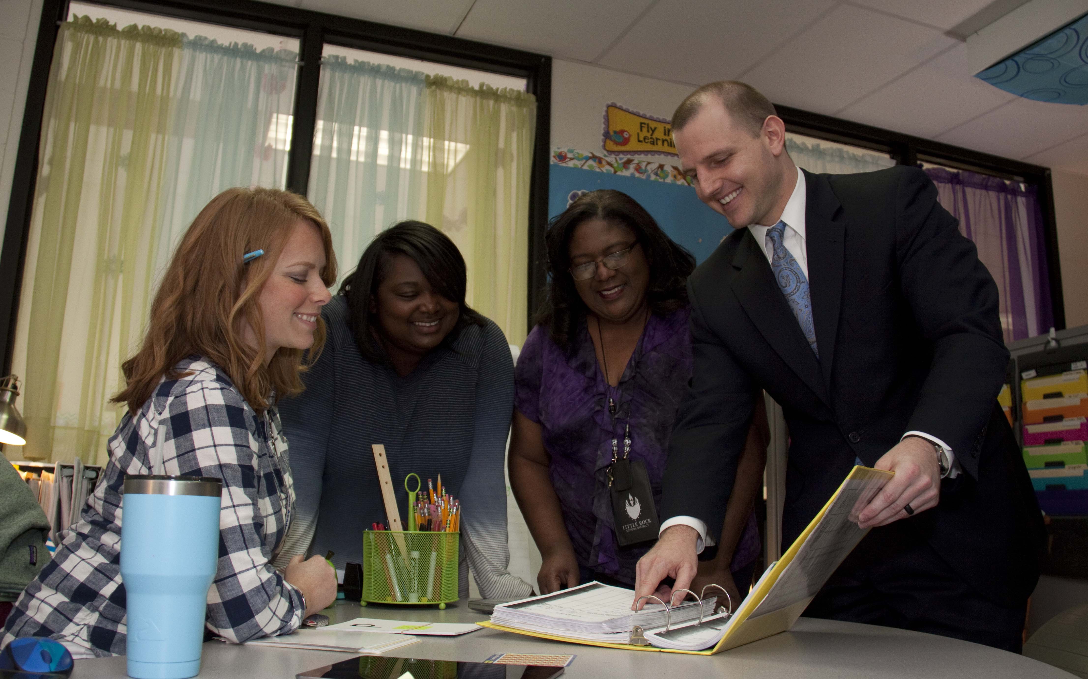 Jonathan Crossley and his team plan for the upcoming year.