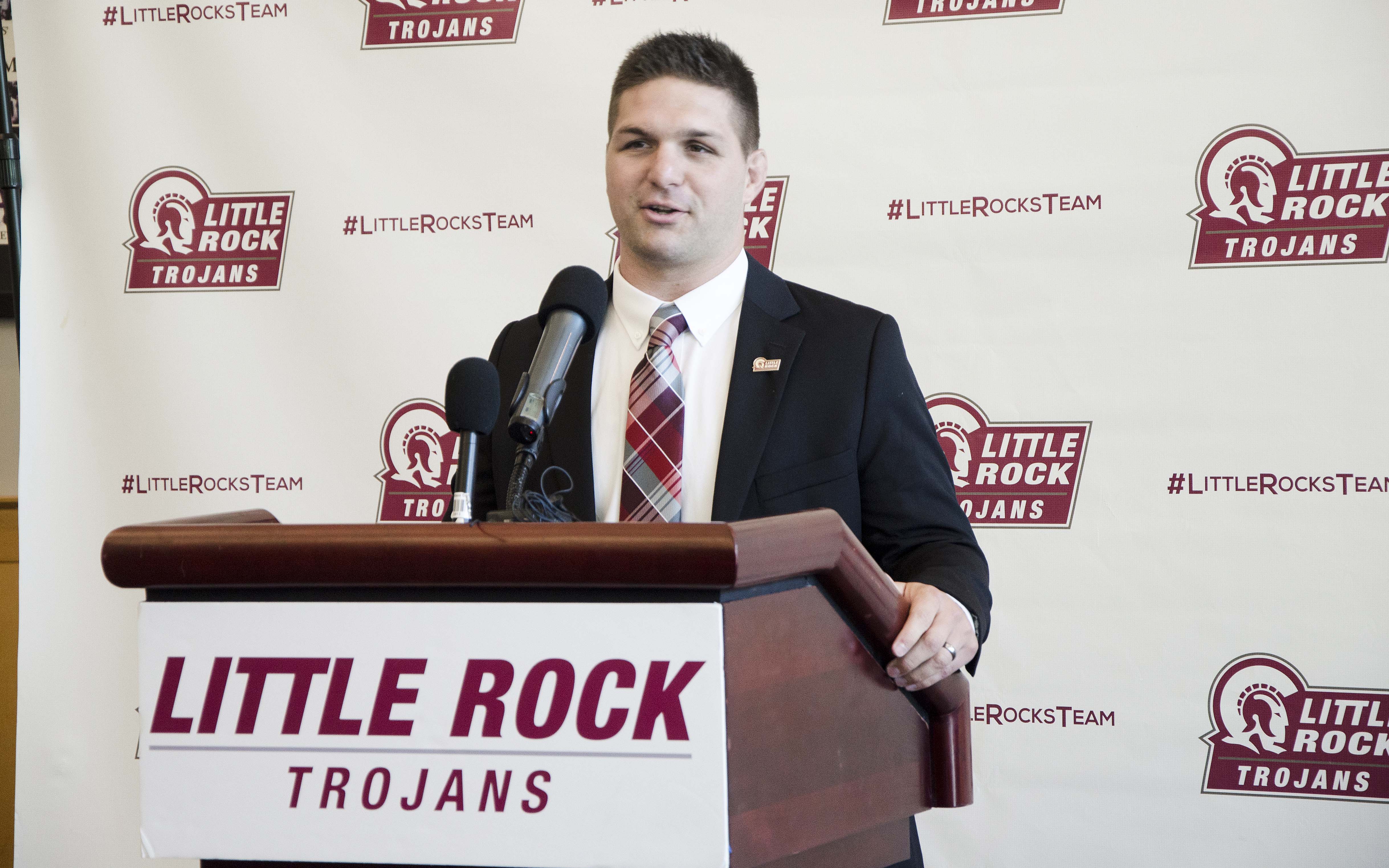 UA Little Rock Head Wrestling Coach Neil Erisman